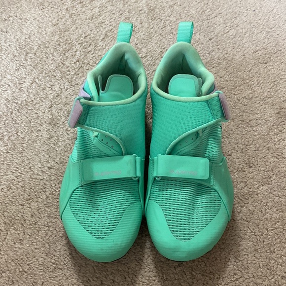 Shoes | Teal Nike Super Rep Cycle Shoes Cleats Included | Poshmark
